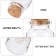 ACDANC 2026 New 20Pcs Small Jars Cork Lid Mini Glass Containers for ...