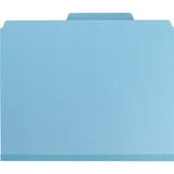Smead SafeSHIELD® Classification Folders 2 Div Blue 10/BX Ltr (14030 ...