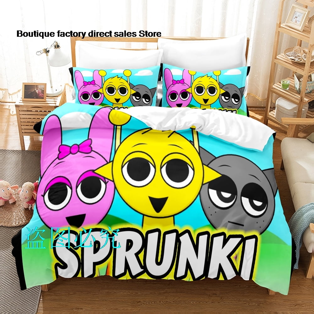 Click here for Yingd Bed Sheetssprunki Bedding Set Twin Full Size... prices