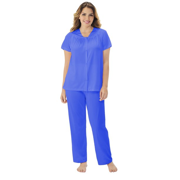 Exquisite Form - Women's Short Sleeve Pajama - Style 90107 - Walmart.com