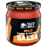 Taco Bell Mild Thick N' Chunky Salsa, 16 oz Jar - Walmart.com