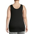 Terra & Sky Women's Plus Size Everyday Essential Layering Tank Top, 2 ...