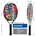 Wakdop Beach Tennis Racket,Carbon Fiber Rough Face with EVA Foam Core ...