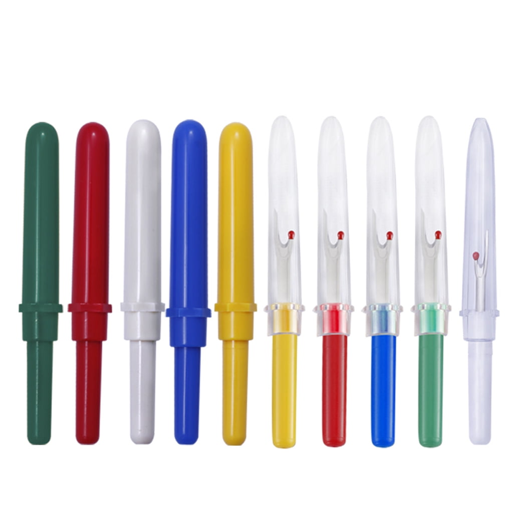 10pcs/set Thread Cutter Seam Rippers Stitch Unpicker Sewing Plastic ...