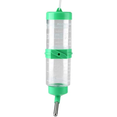 Hamster Drinking Dispenser, 250ml Hanging No Drip Drinking Bottle ...