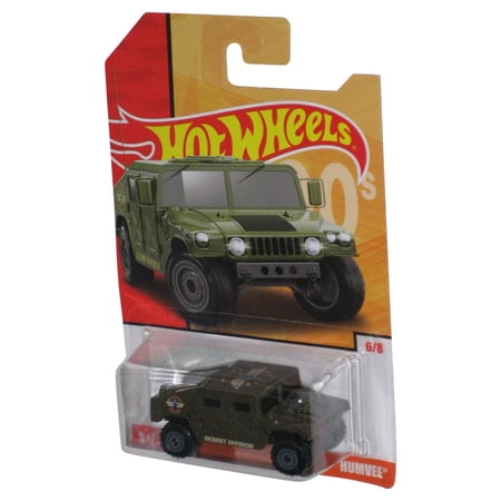 Hot Wheels 50th Anniversary (2017) Humvee Desert Invasion 90s Toy Car ...