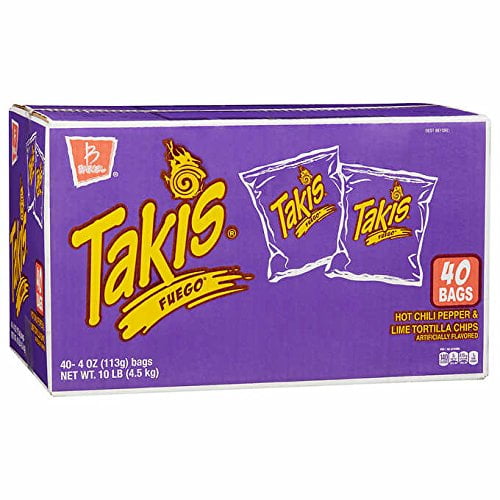 Takis Fuego (4 Ounce, 40 Pack) - Walmart.com - Walmart.com