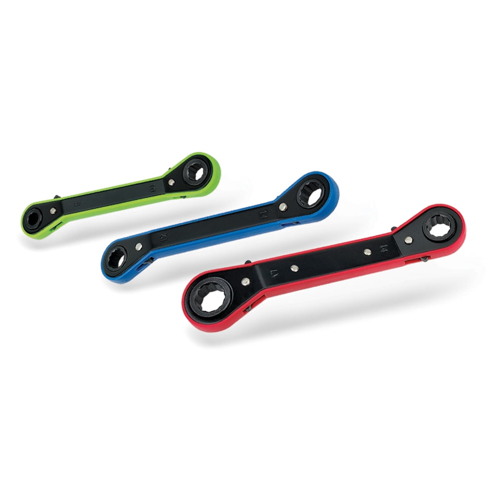 Powerbuilt? 3 pc Metric Ratchet Box Wrench Set - 640992 - Walmart.com