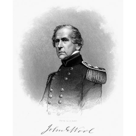 John Ellis Wool (1784-1869). /Namerican Army Officer. Steel Engraving ...