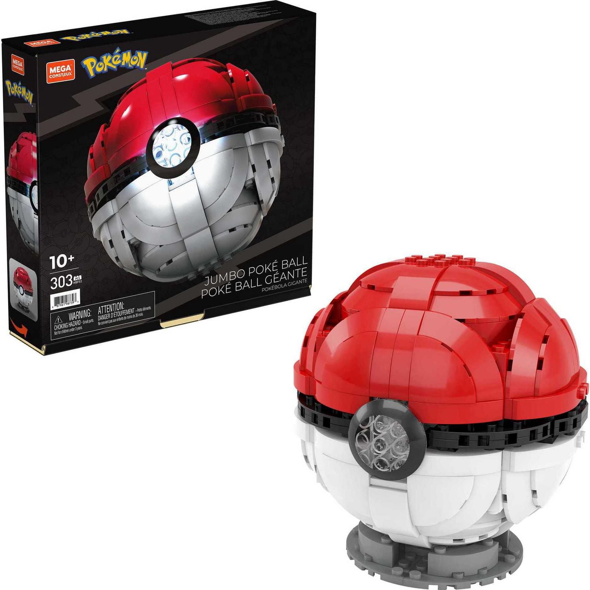 Click here for Mega Construx Pokémon Jumbo Poké Ball - 303 Pieces... prices