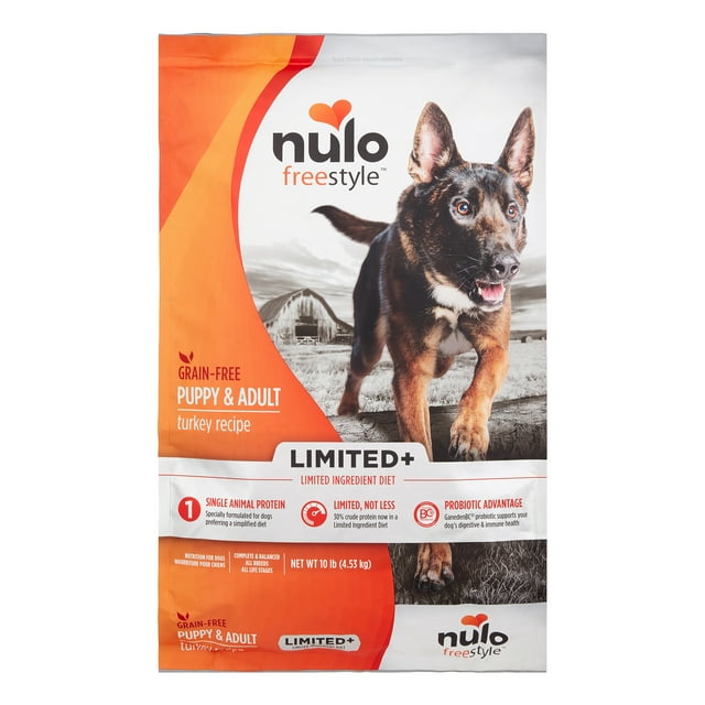 Nulo FreeStyle Grain-Free Limited Ingredient Diet Turkey Dry Dog Food ...