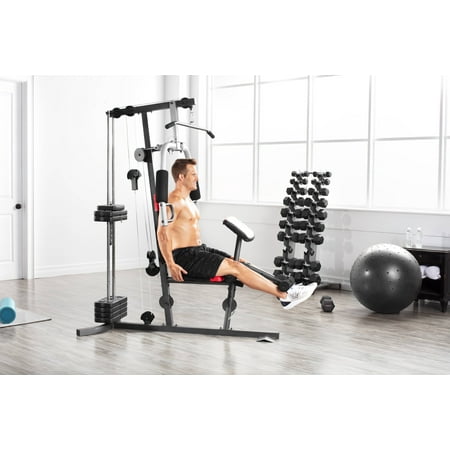 Weider 2980 X Home Gym System with 214 lbs. of Total Resistance ...