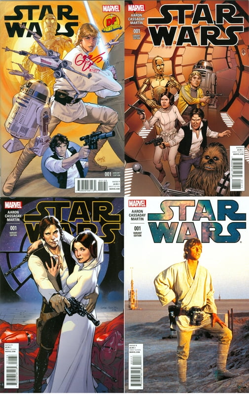 Star Wars May the Force Be with You Collectors Set of 4 from Dynamic ...