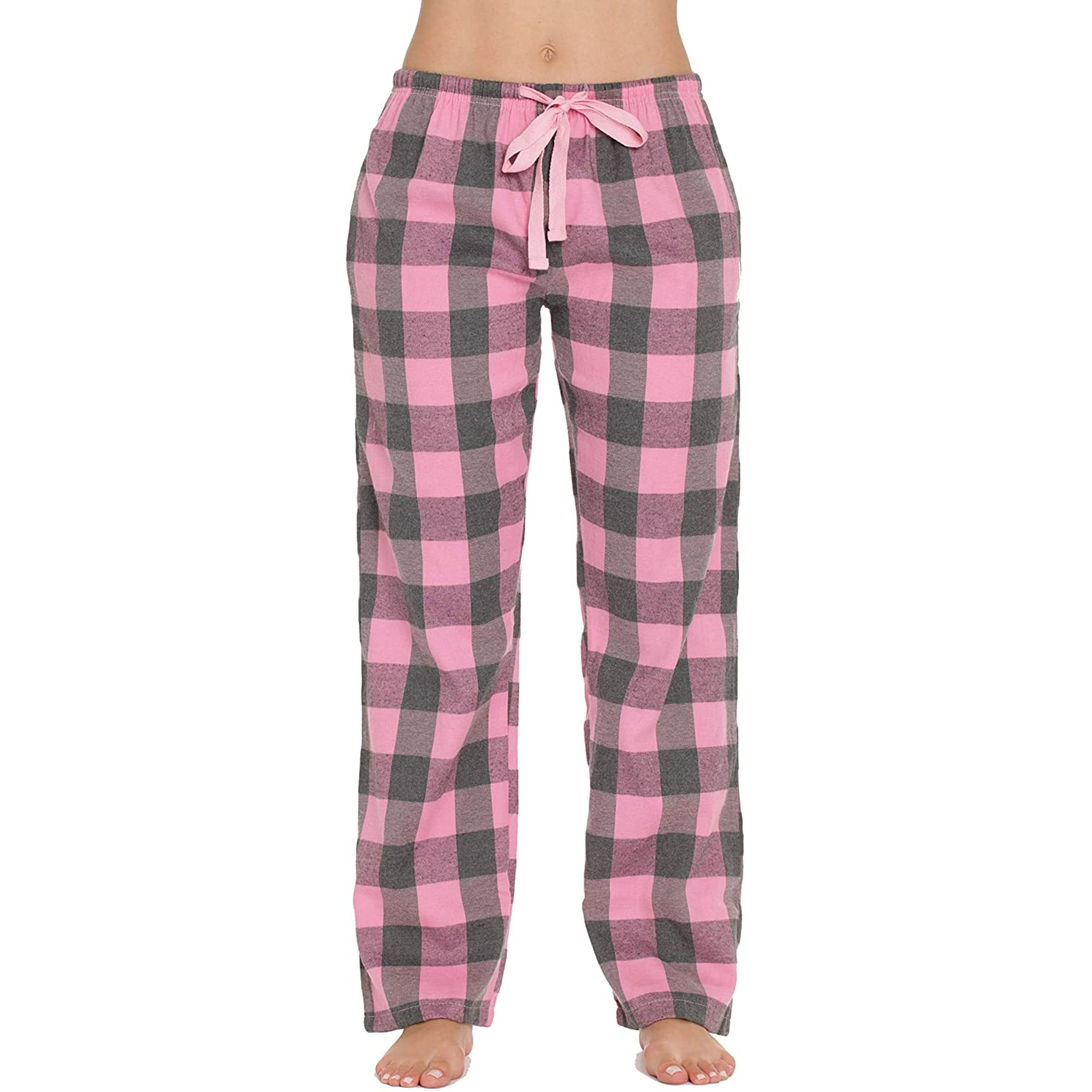 Click here for Funavi Buffalo Plaid Flannel Pajama Pants For Wome... prices