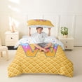 Catabedysis 3D Cartoon Letter W Twin Duvet Cover For Boys,Abstract ...