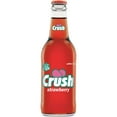 Orange Crush Strawberry Soda Made with Sugar, 12 fl oz Glass Bottles, 4 Pack - Walmart.com
