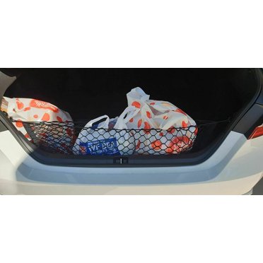 Car Ceiling Cargo Net Pocket Interior Overhead Roof Top Bag Polyester ...