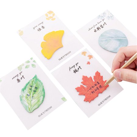 Lovely Shape Pattern Sticky Notes Cute School Supplies Smile Note ...