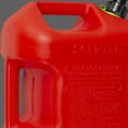 Scepter 5 Gallon Capacity Smart Control Dual Handle Gas Can, FSCG571EOC, Red Fuel Container ...