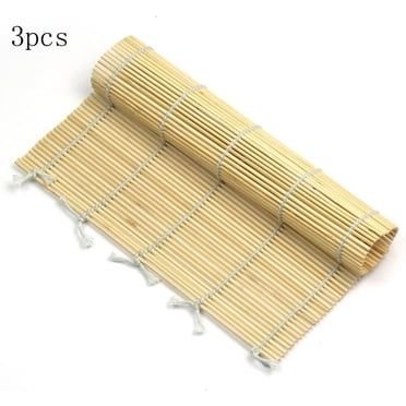 Bamboo Sushi Rolling Mat 25cm X 27cm - Food Prep Maki Roller - Walmart.com