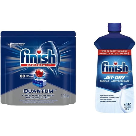 Mega Value Pack, 80 Tablets, Dishwasher Detergent, Quantum Max, Fresh ...