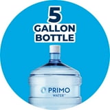 Primo 5 Gallon Drinking Water Jug - Purified with Added Minerals, BPA ...