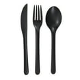 (4 pack) Mainstays Eco-Friendly Recycled Plastic 3-Piece Flatware Set ...