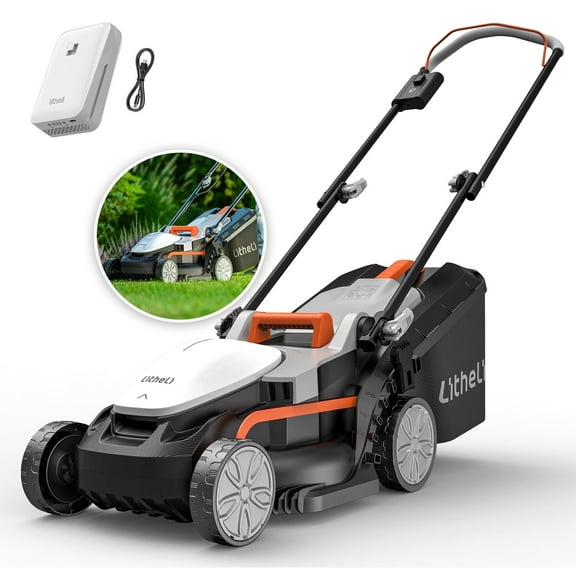 Mightymow Cordless Lawn Mower, 20V Electric Lawn Mowers, 13 inch, 5 ...