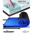 3 Inch Memory Foam Camping Mattress, Dual Layer Thick Sleeping Camp Pad ...