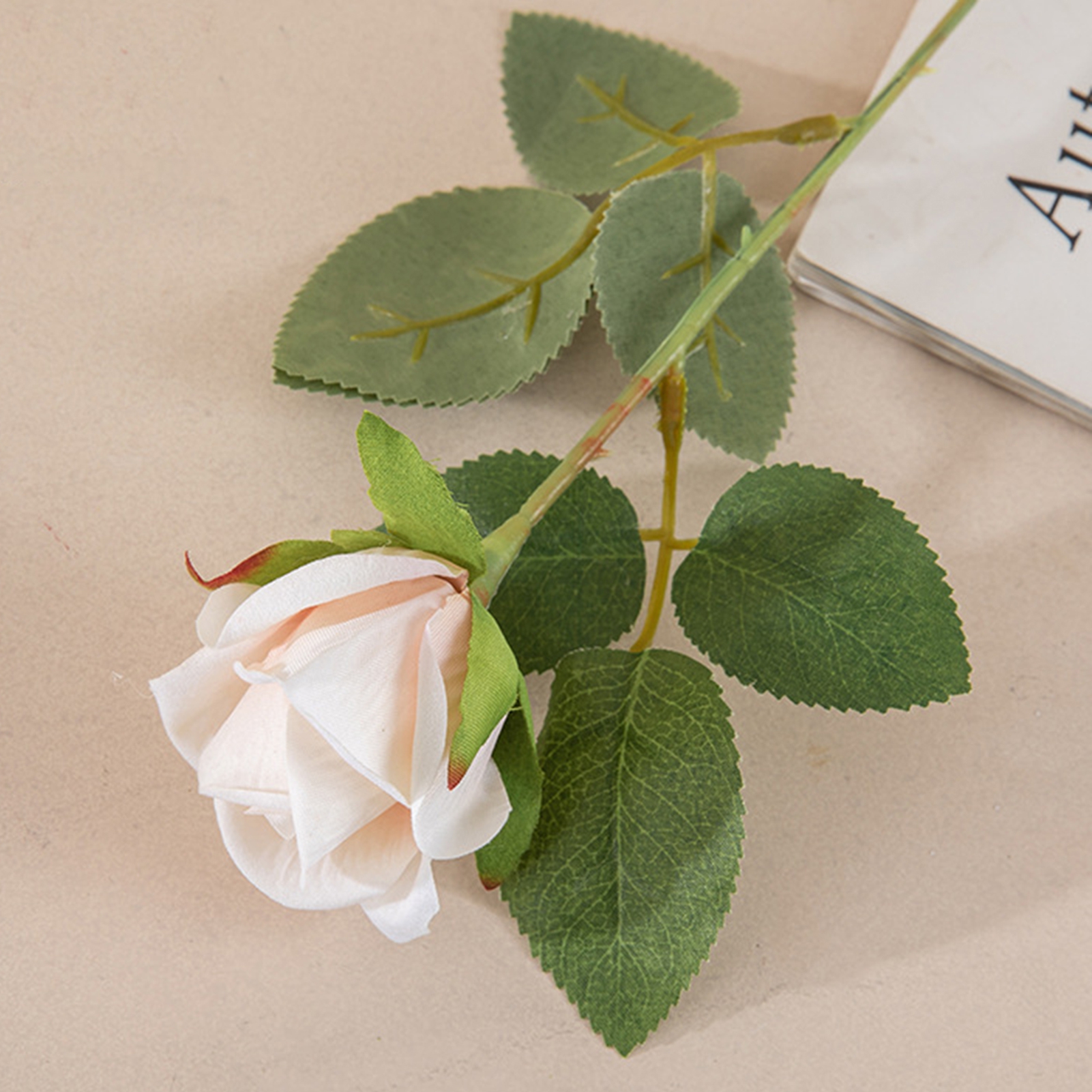 Yasu Rose Simulation Flowers 2 Branches Creating Vitality Not Wither ...