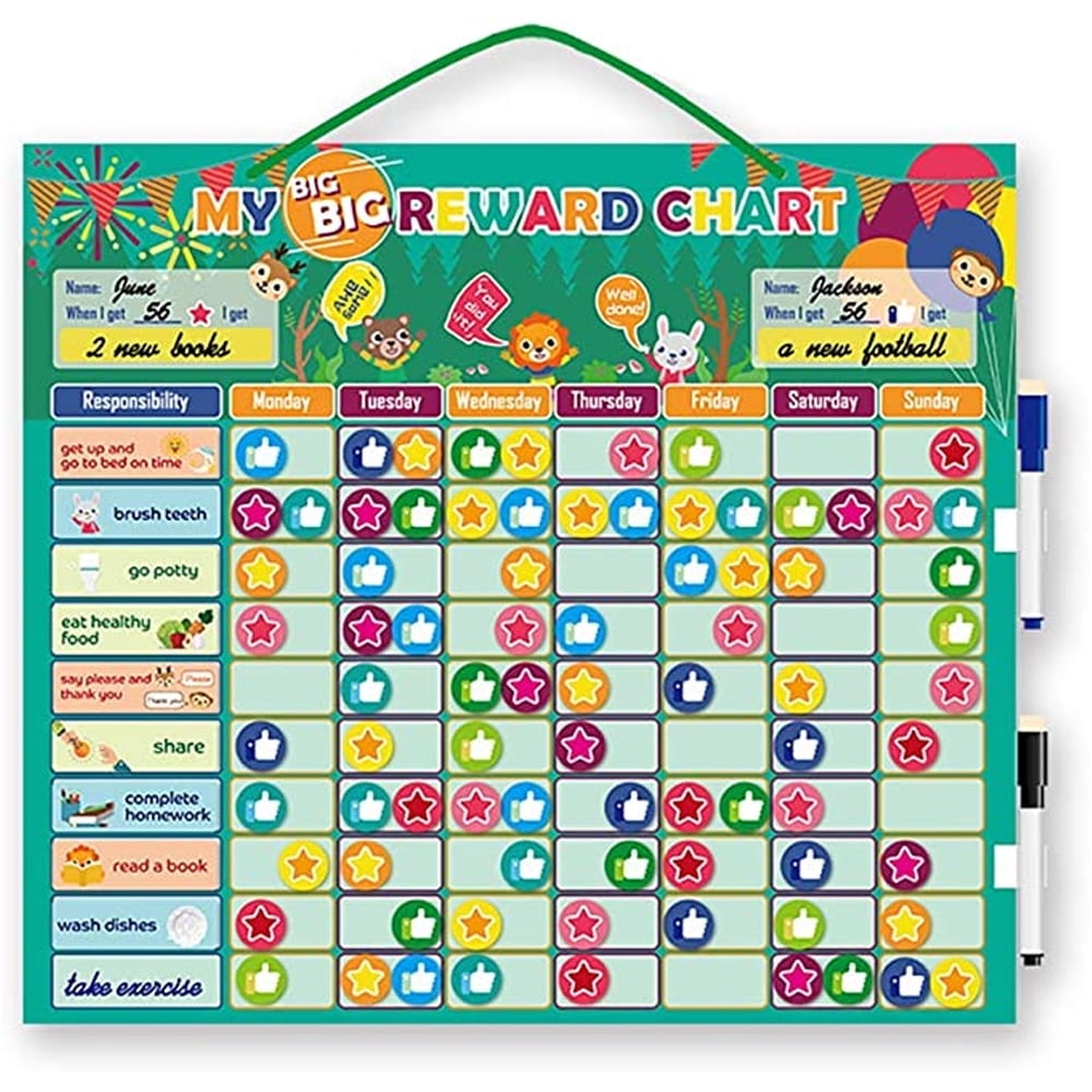Click here for Addfst Kids Reward Charts  Kids Magnetic Calendar... prices