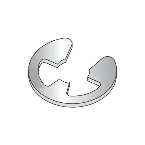 .312" (SE) E-Style Retaining Rings / Stainless Steel (Quantity: 100 pcs ...