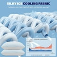 SORMAG Cooling King Size Pillows Set of 2 Pack Bed Pillows for Sleeping ...