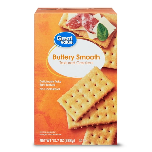 Great Value Buttery Smooth Club Crackers, 13.7 oz - Walmart.com ...