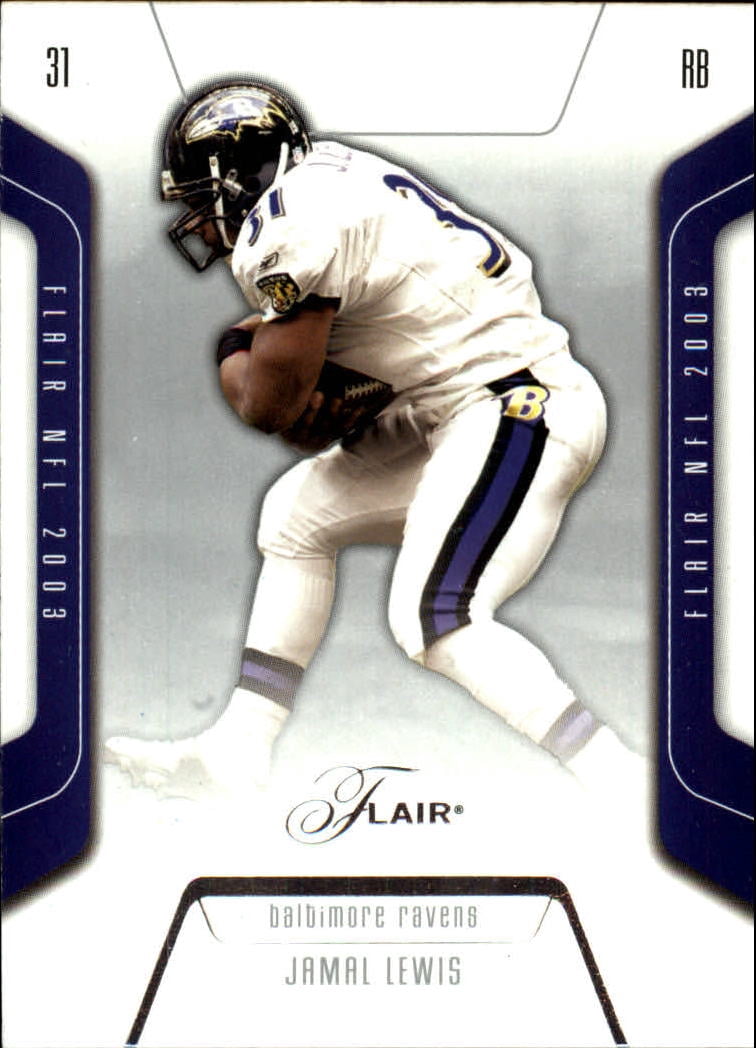 2003 Flair #1 Jamal Lewis NFL Football Trading Card - Walmart.com