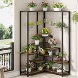 70.9 inches Tall Metal Corner Plant Stand Indoor, 8-Tier Corner Plant ...