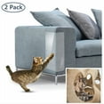 Xelparuc 2 Pcs Cat Scratch Protector, Transparent Cat Scratch Guards ...