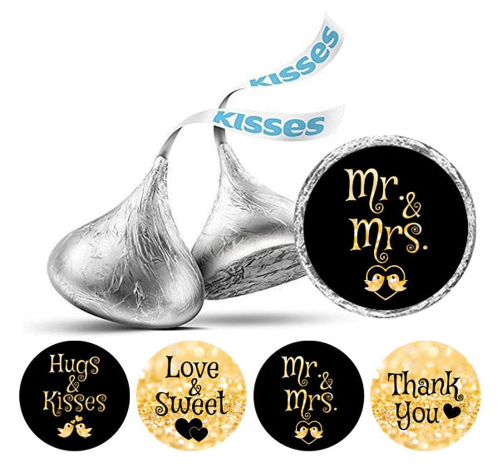 Darling Souvenir Wedding Theme Stickers chocolate Candy Labels 190 Pcs ...