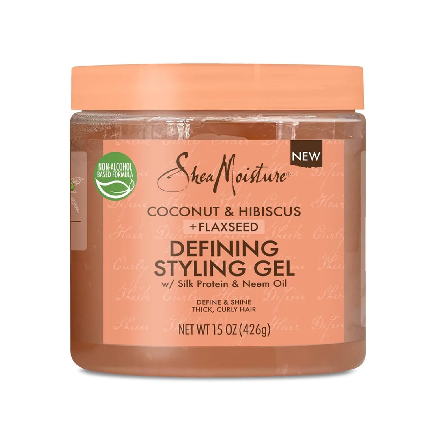 Shea Moisture Coconut & Hibiscus Flaxseed Defining Styling Gel 15oz ...