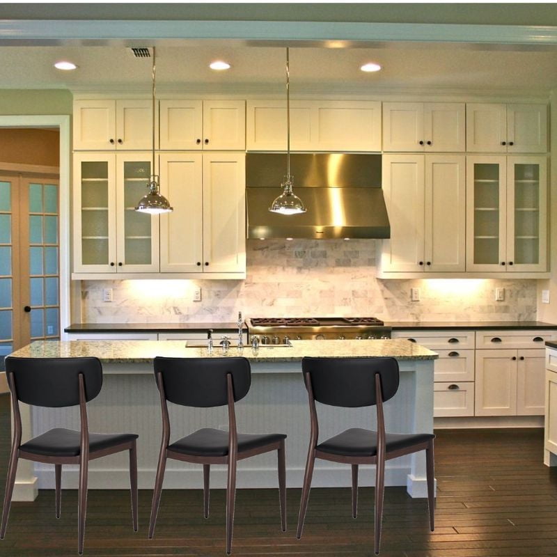 Click here for Take Me Home Furniture Sammy Pu Faux Leather Dinin... prices