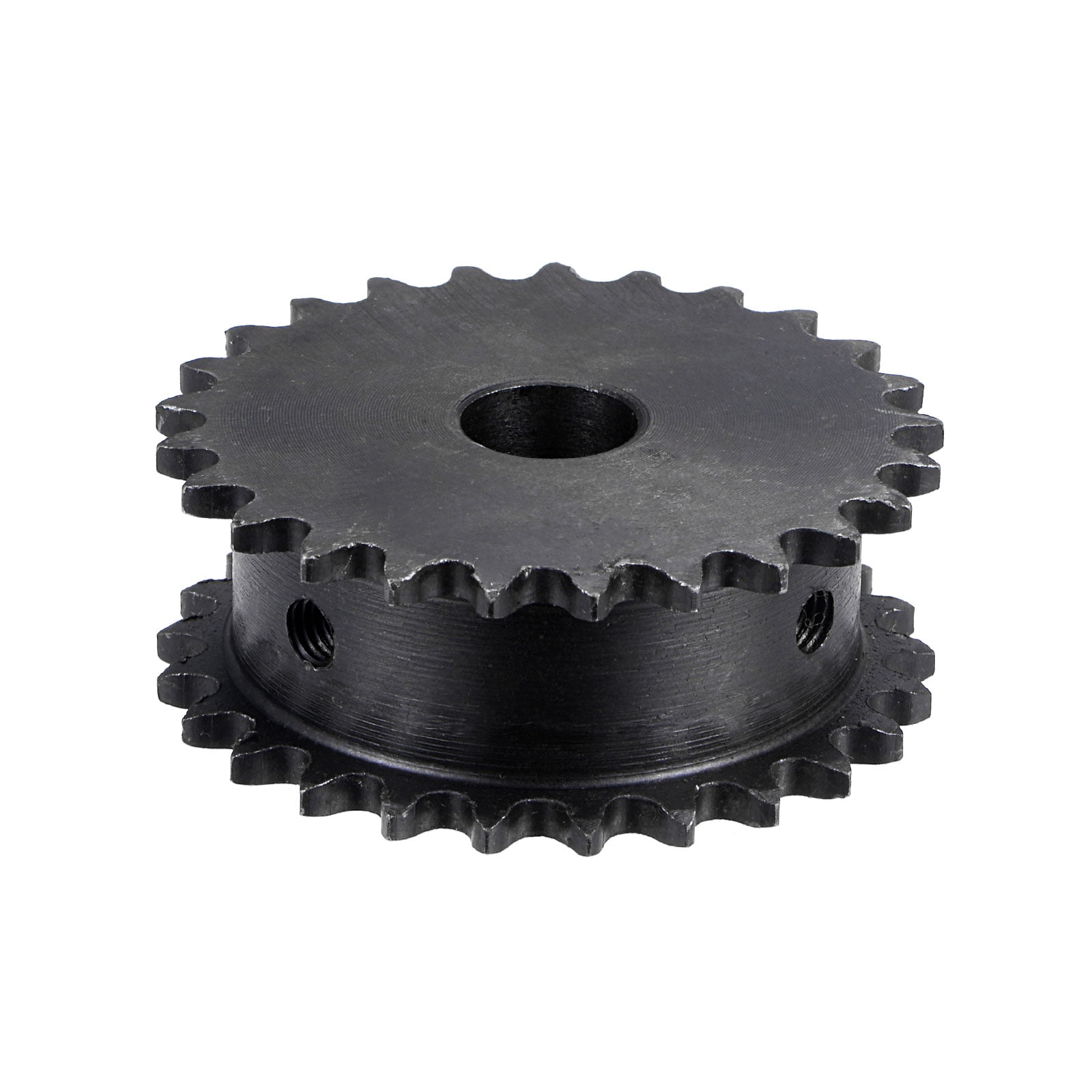 Cadena Rodillo Piñón Doble Cadena 1/4 Paso 12mm Calibre Negro Óxido C45 ...