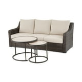 Better Homes & Gardens River Oaks Outdoor 5-Piece Wicker Conversation ...