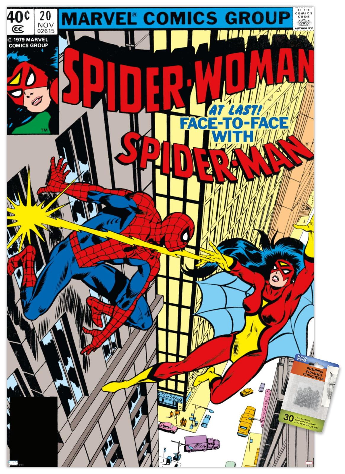 Marvel Comics - Spider-Man - Spider-Woman #20 Wall Poster with Pushpins ...
