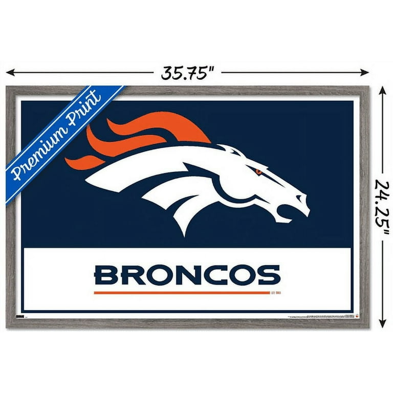 Nfl Denver Broncos Logo Denver Broncos Football Logo Vector Set