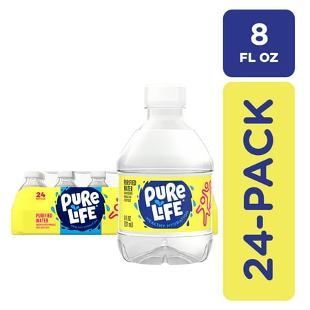 Pure Life Purified Water - 24pk/8 fl oz Bottles – BrickSeek