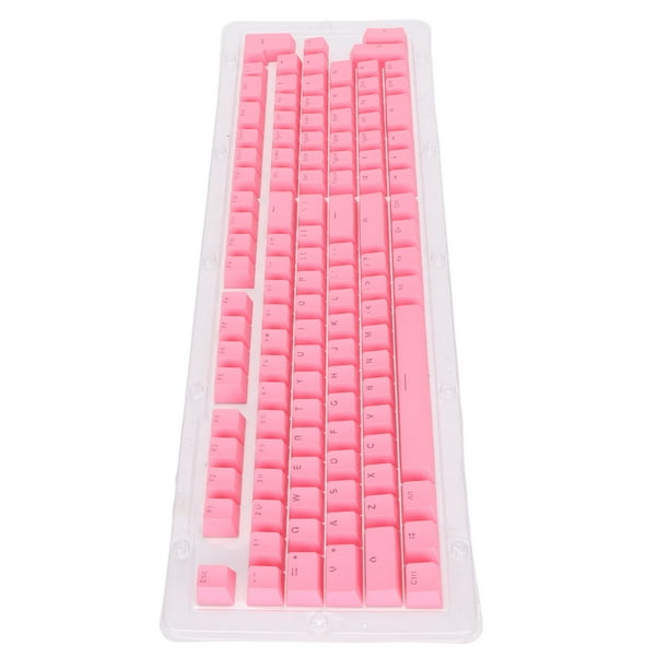 Keyboard Keycaps 114 Key PBT Keycap, Color Light Transmitting ...