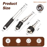 Drill Bit Holder Extension 6Pc Flexible Magnetic Swiveling Bit Tip ...