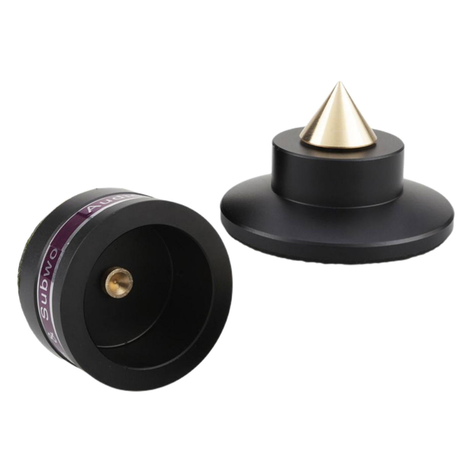 Aluminum Speaker s Stand Shock Non- Vibration Vibration Absorber Feet ...