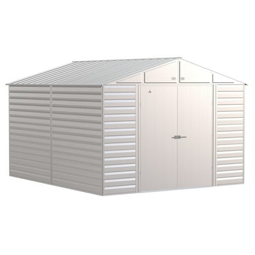 Arrow Classic 14x12 Metal Shed - Durable Steel Building for Backyard ...