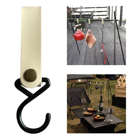 Hanging Strap Hook Camping Hiking Tent Cookware Hanger troller Metal ...